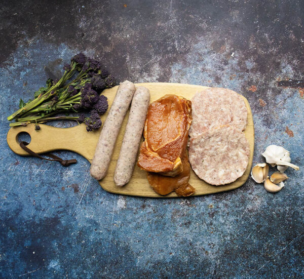 Grasmere BBQ Pack with Smoky Pork Steaks - Grasmere Farm